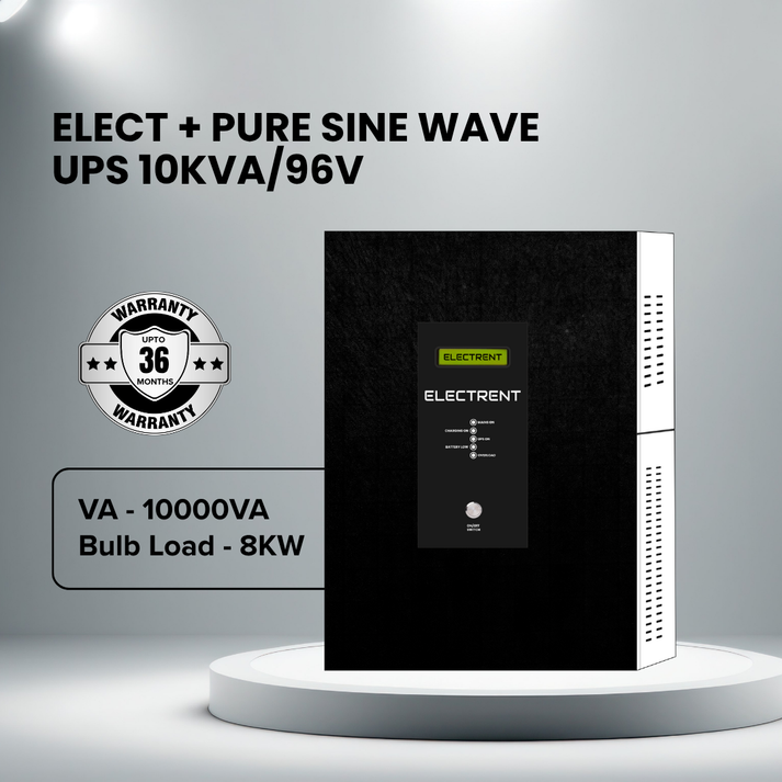 Buy Pure Sine Wave Home UPS Inverter in 10000VAand 96V - Electrent ...